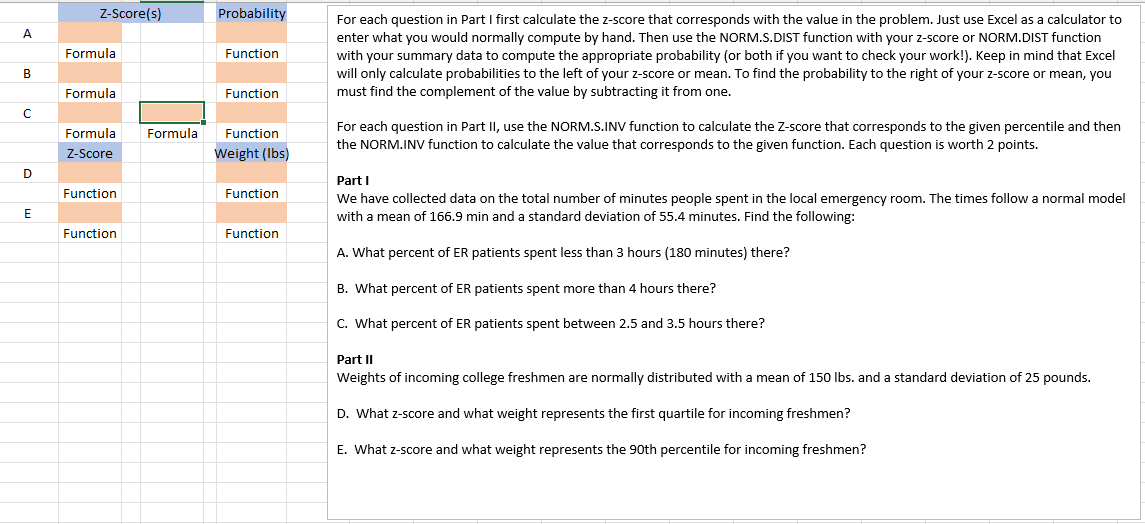 Solved For each question in Part I first calculate the | Chegg.com