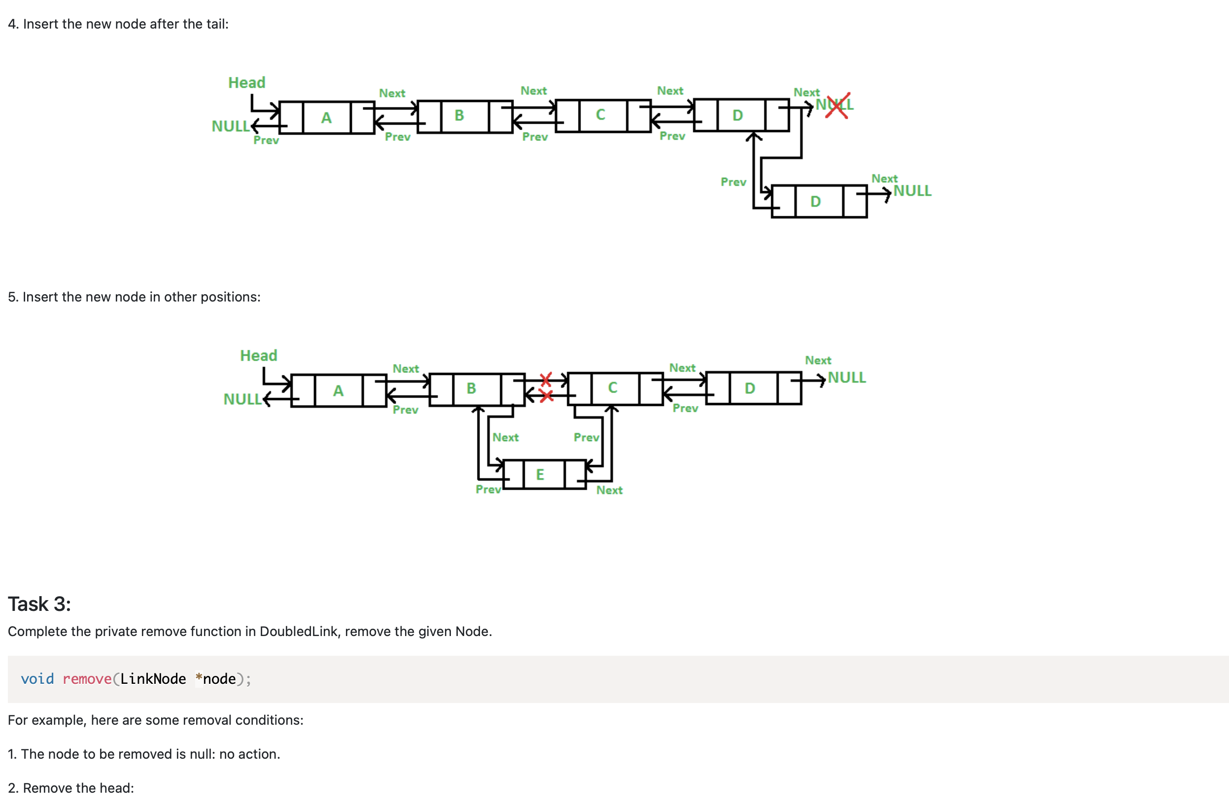 Solved A doubly linked list is a special type of linked list | Chegg.com