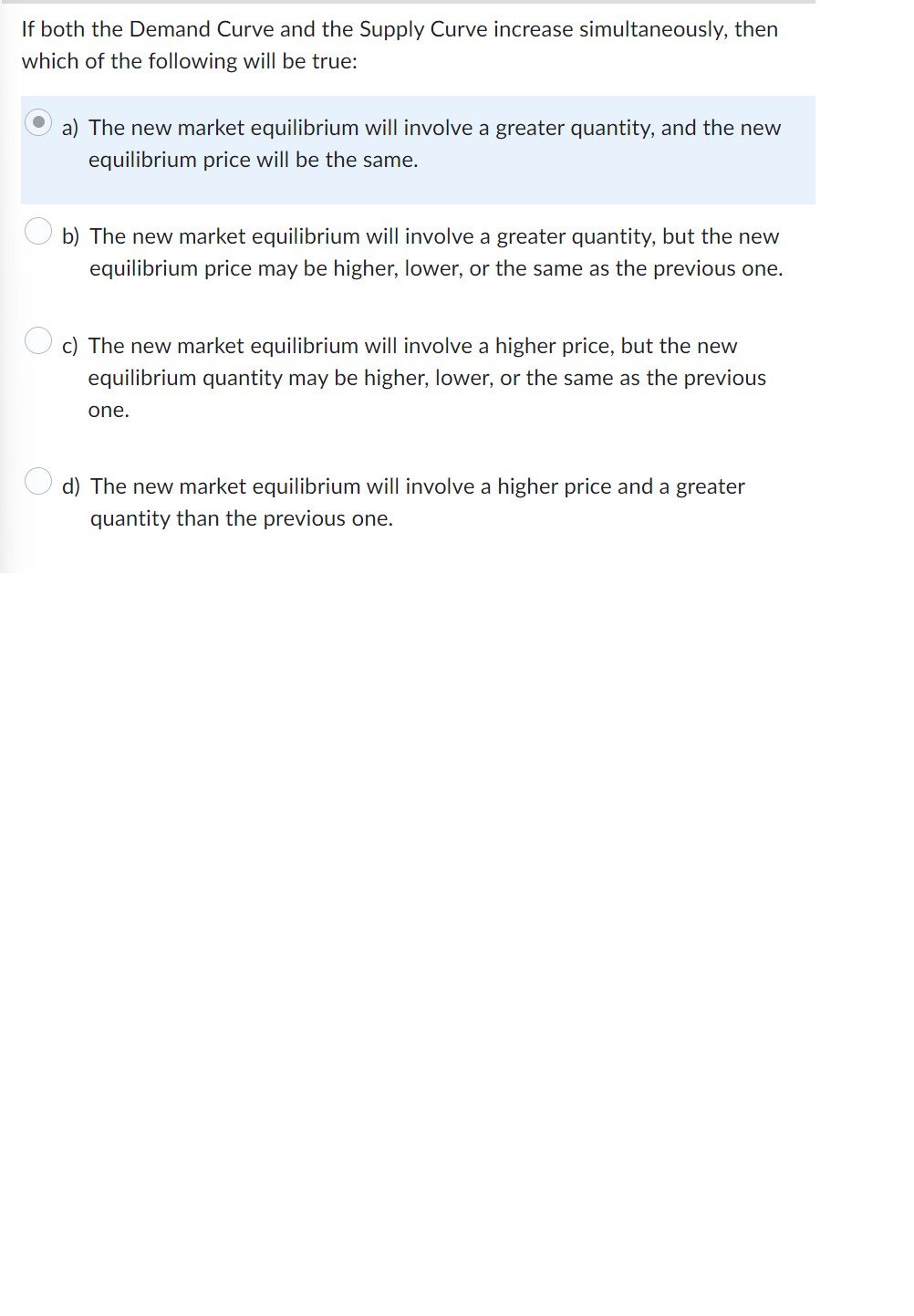 Solved Consider the above graph. Suppose that producers | Chegg.com