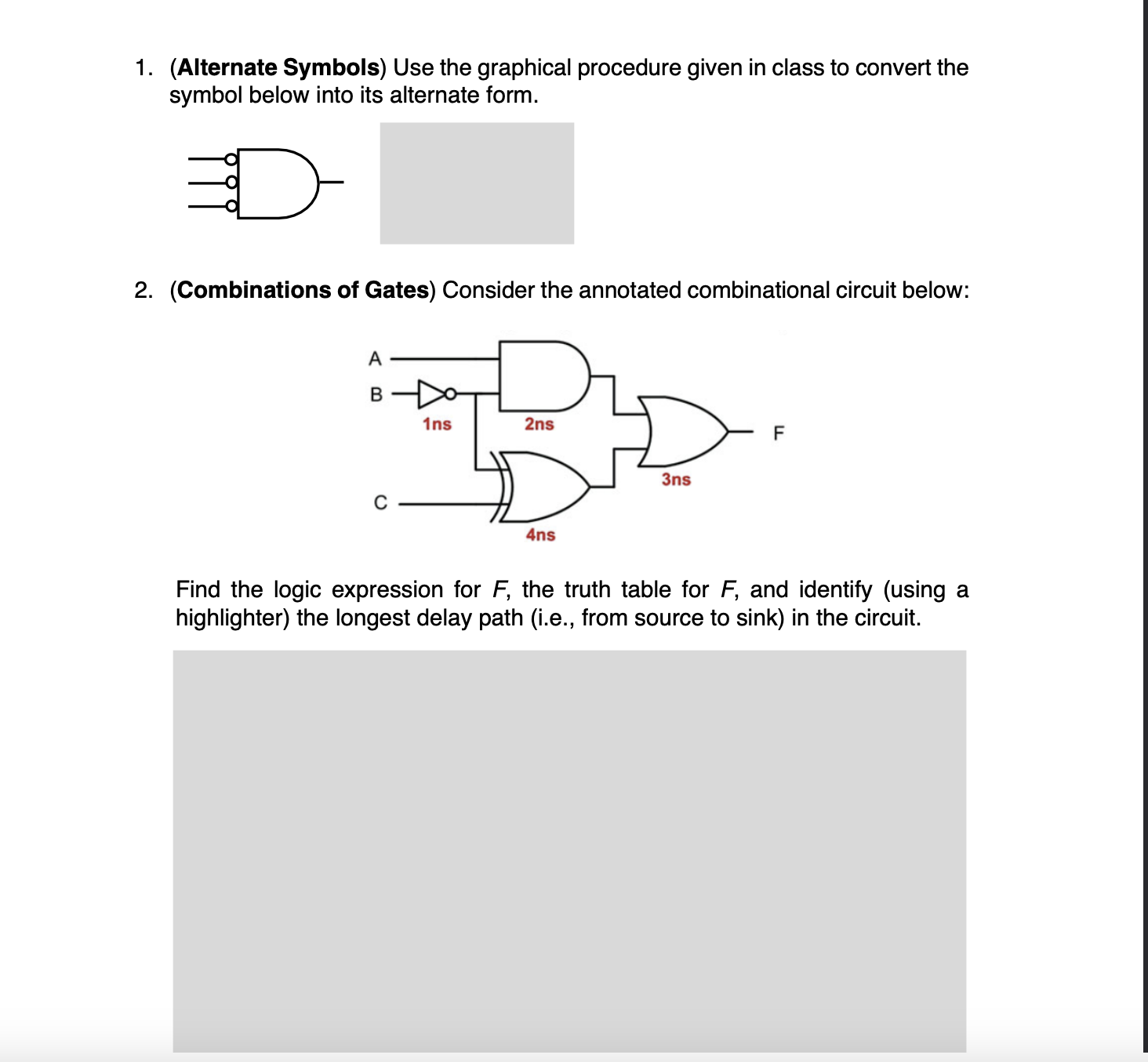 Solved (Alternate Symbols) ﻿Use the graphical procedure | Chegg.com