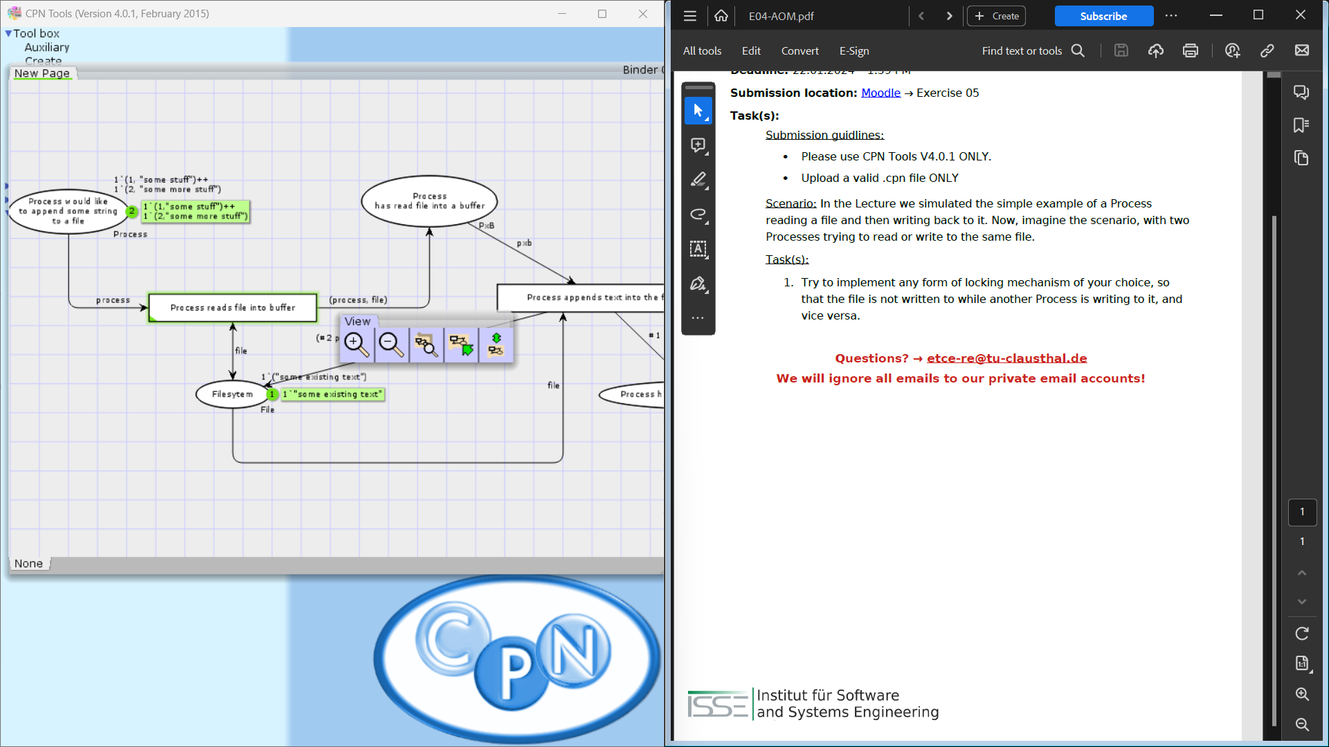 Solved The image on the right is the assignment, the one on | Chegg.com
