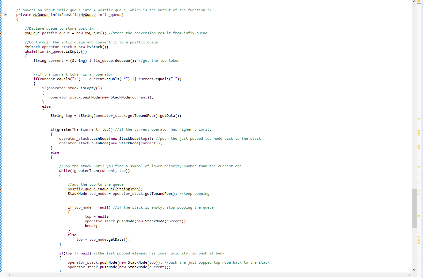 Java code need This assignment implements ADT Queue | Chegg.com