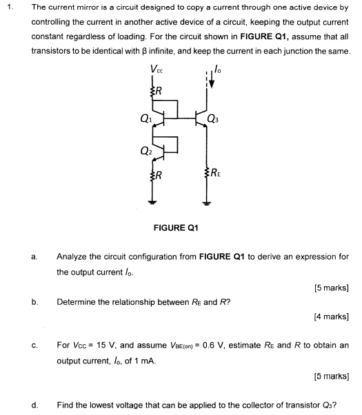 Solved 1) Microelectronics circuit question 2) This are the | Chegg.com