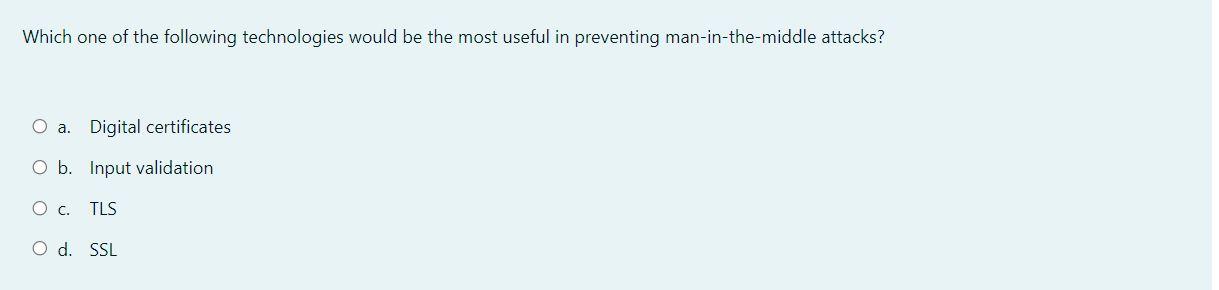 Solved What is the main reason for using an ephemeral | Chegg.com
