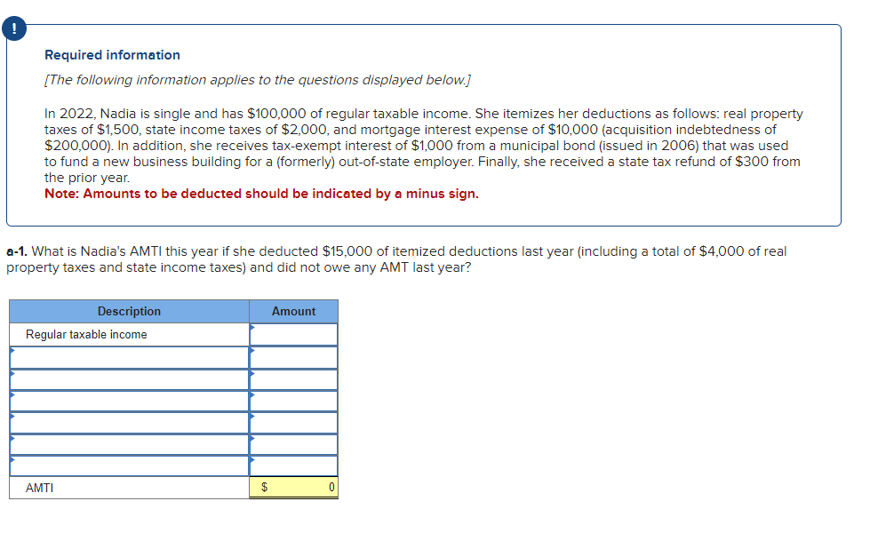 Required information [The following information | Chegg.com