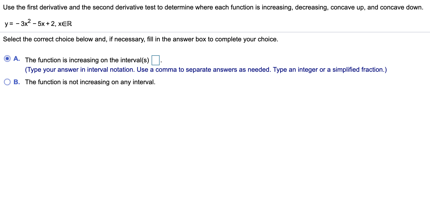 Solved Use the first derivative and the second derivative | Chegg.com