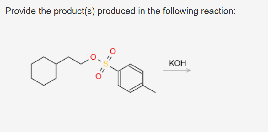 Solved Provide the product(s) produced in the following | Chegg.com