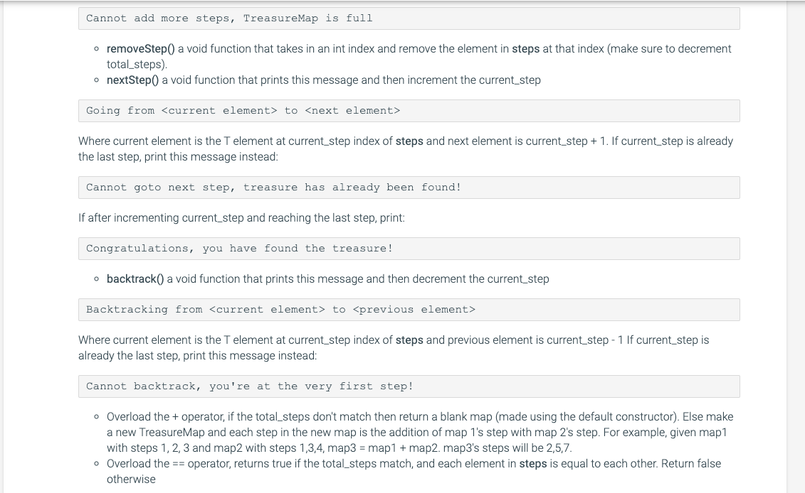 Solved C++!!!!!!!!! 16.9 Homework 8 For this homework, you | Chegg.com