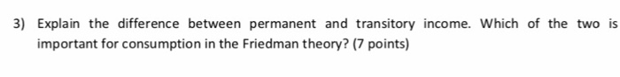 Solved 3) Explain the difference between permanent and | Chegg.com