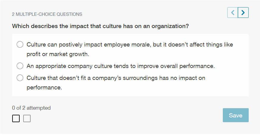 Solved 2 ﻿MULTIPLE-CHOICE QUESTIONSWhich describes the | Chegg.com