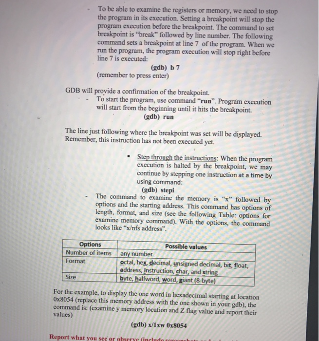 Solved ARM assembler in Raspberry Pi These instructions | Chegg.com