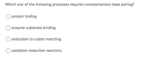 Solved: Which One Of The Following Processes Requires Comp... | Chegg.com