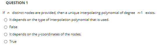 Solved QUESTION 1 If n distinct nodes are provided, then a | Chegg.com
