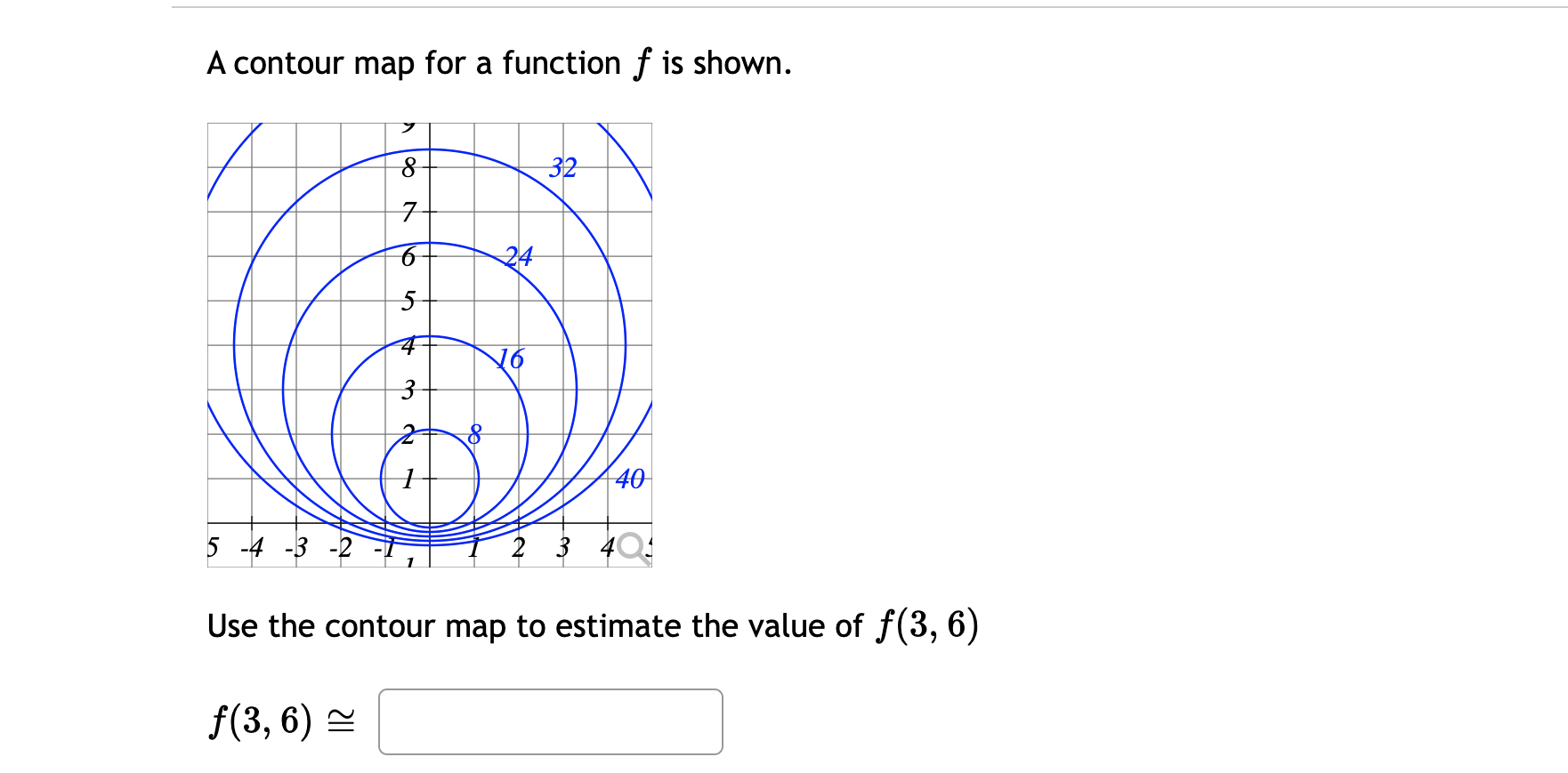 Solved A contour map for a function f is shown. Use the | Chegg.com