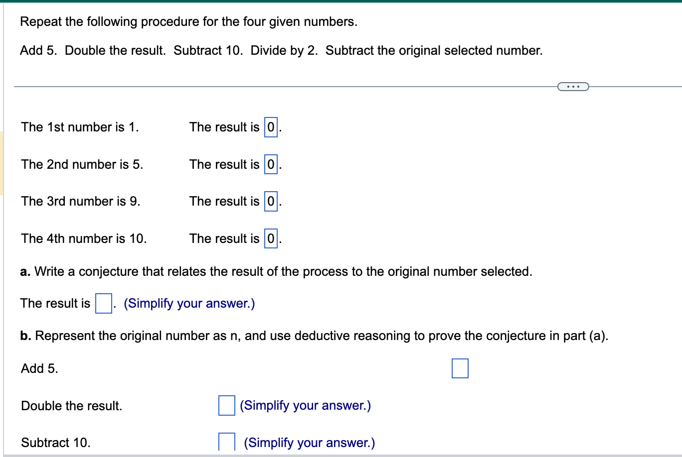 Solved Repeat the following procedure for the four given | Chegg.com