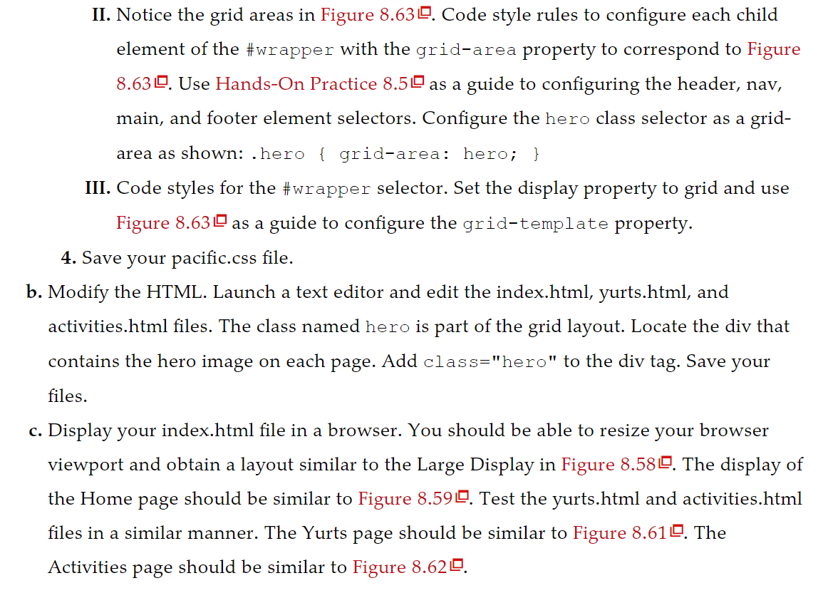 Solved TASK 4: Configure a Large Grid Layout. Display your | Chegg.com