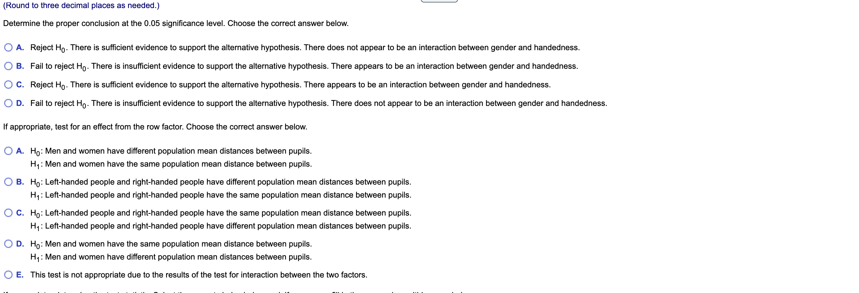 Solved The accompanying table lists distances (mm) between | Chegg.com