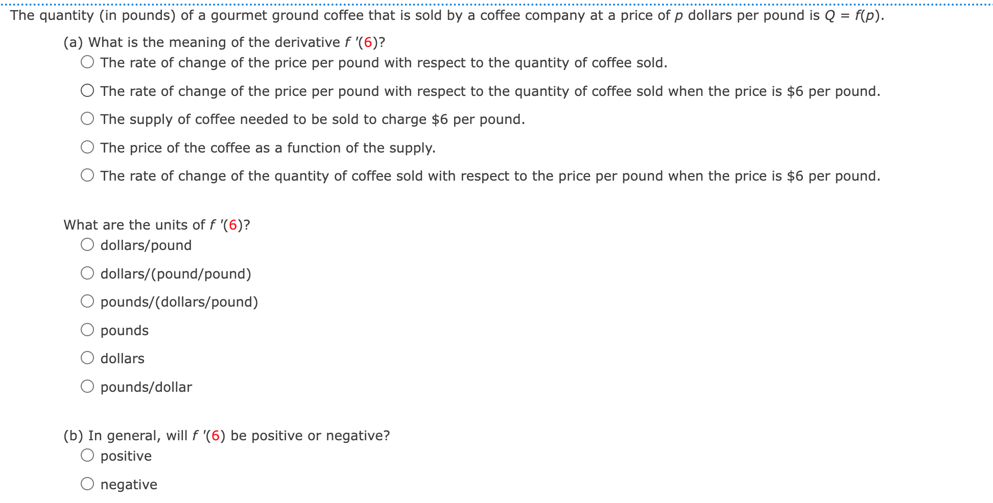 Solved quantity (in pounds) of a gourmet ground coffee that | Chegg.com