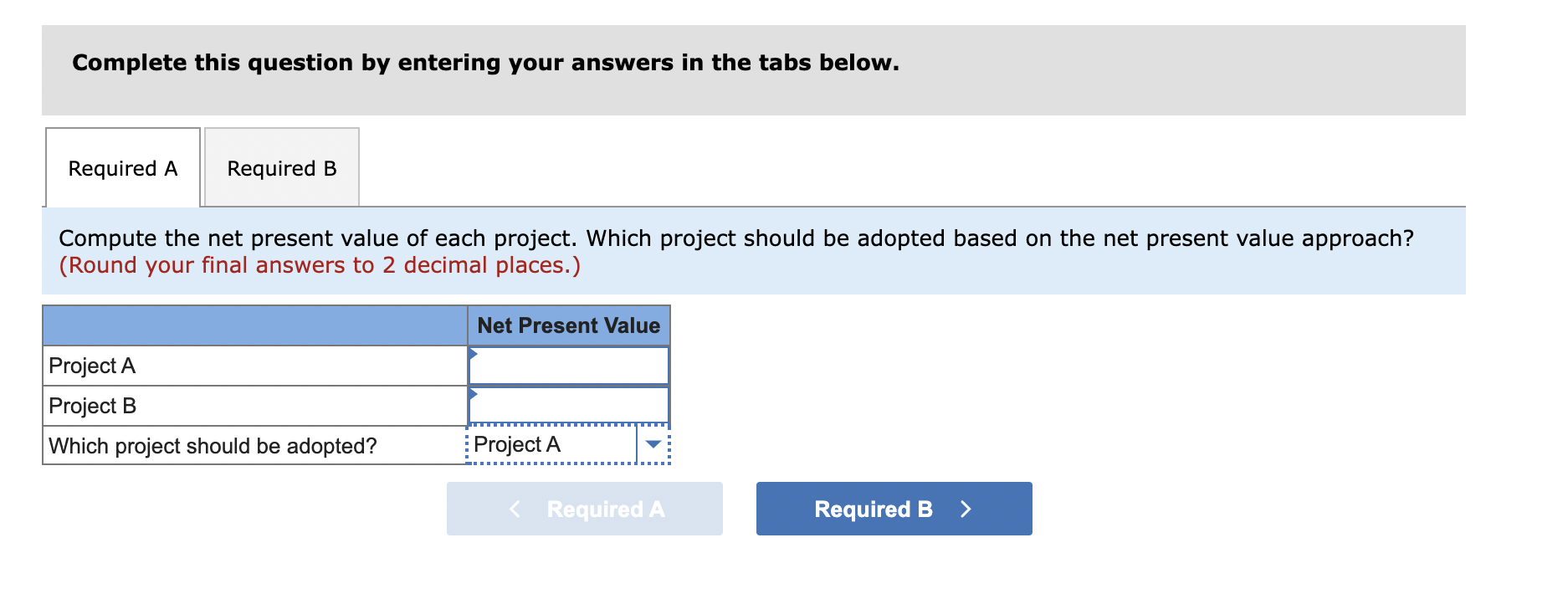 Solved Problem 10-19A (Algo) Using net present value and | Chegg.com