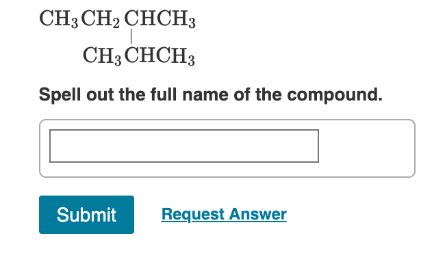 Solved Spell out the full name of the compound. | Chegg.com