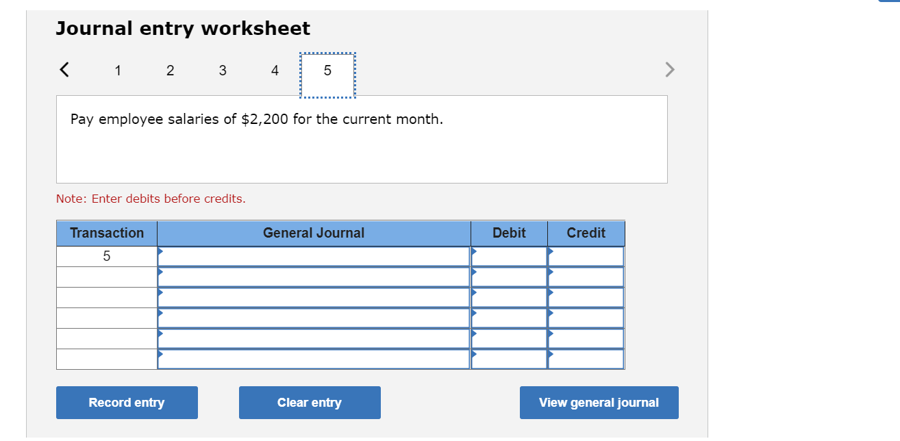 Solved Exercise 2-8 (Algo) Record transactions (LO2-4) Ogg | Chegg.com