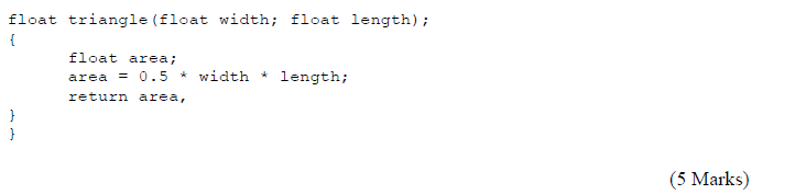Solved b) Correct the program below. #include float | Chegg.com