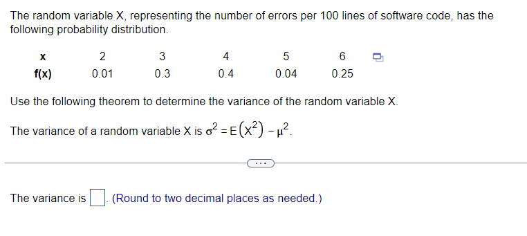 Solved The random variable X, representing the number of | Chegg.com