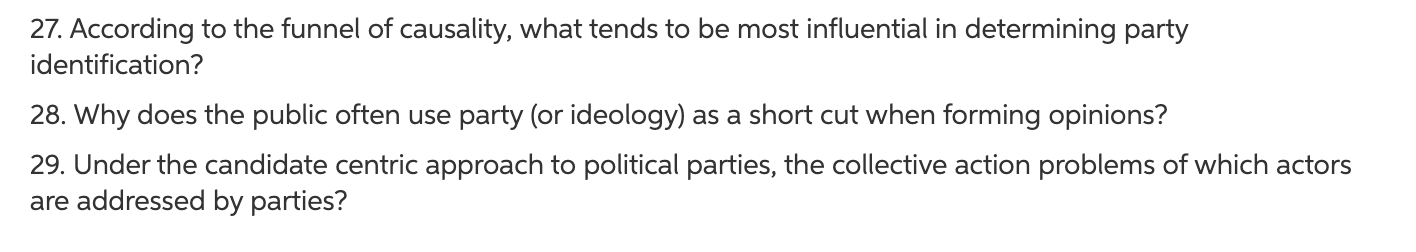 Solved 27. According to the funnel of causality, what tends | Chegg.com