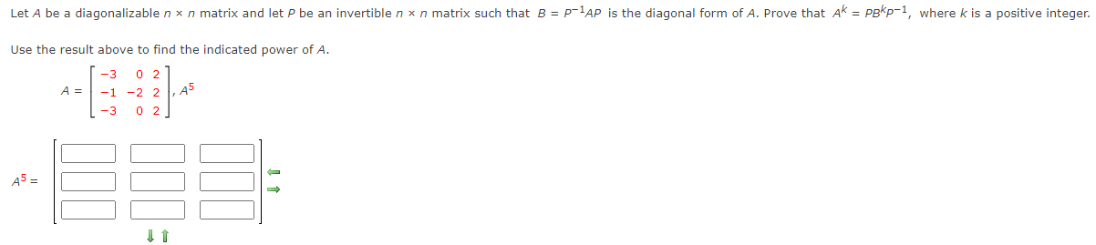 Solved Let A be a diagonalizable n x n matrix and let P be | Chegg.com