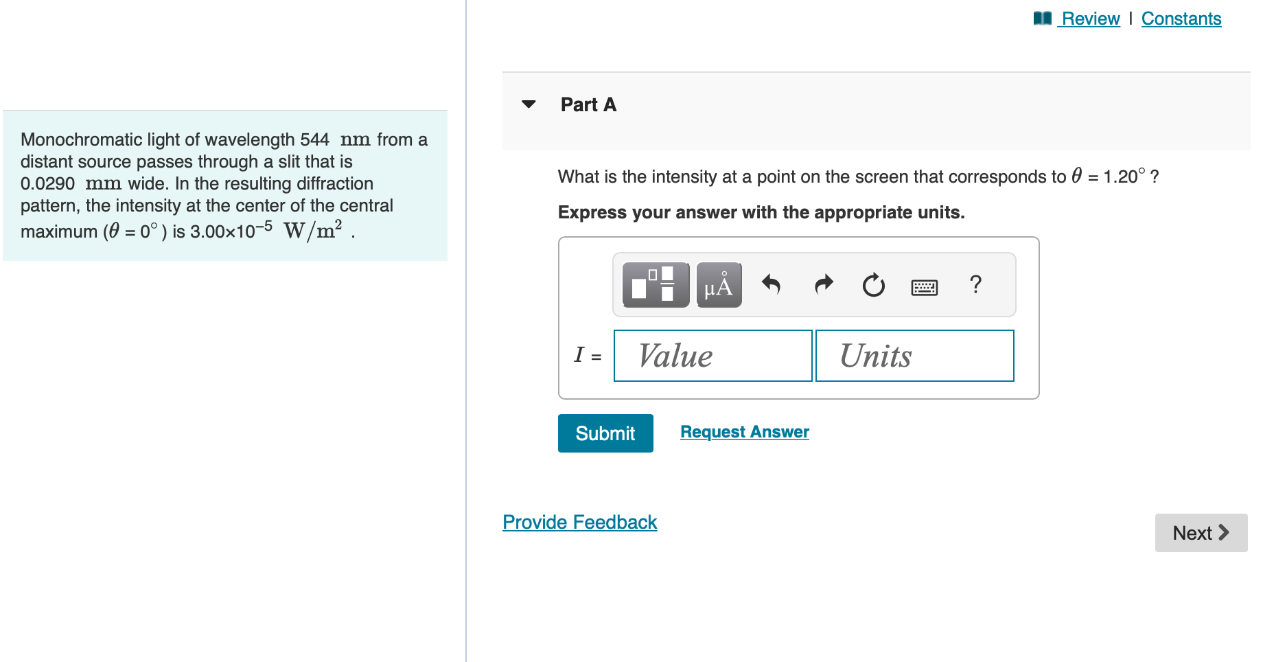 Solved Monochromatic light of wavelength \\( 544 | Chegg.com