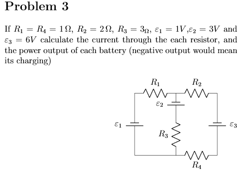 Solved Problem 3 If Ri = R1 = 152, R2 = 212, R3 = 32, E1 = | Chegg.com