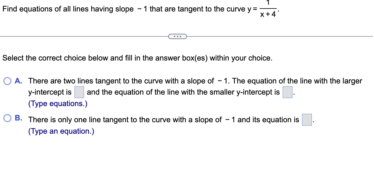 Solved Find equations of all lines having slope −1 that are | Chegg.com