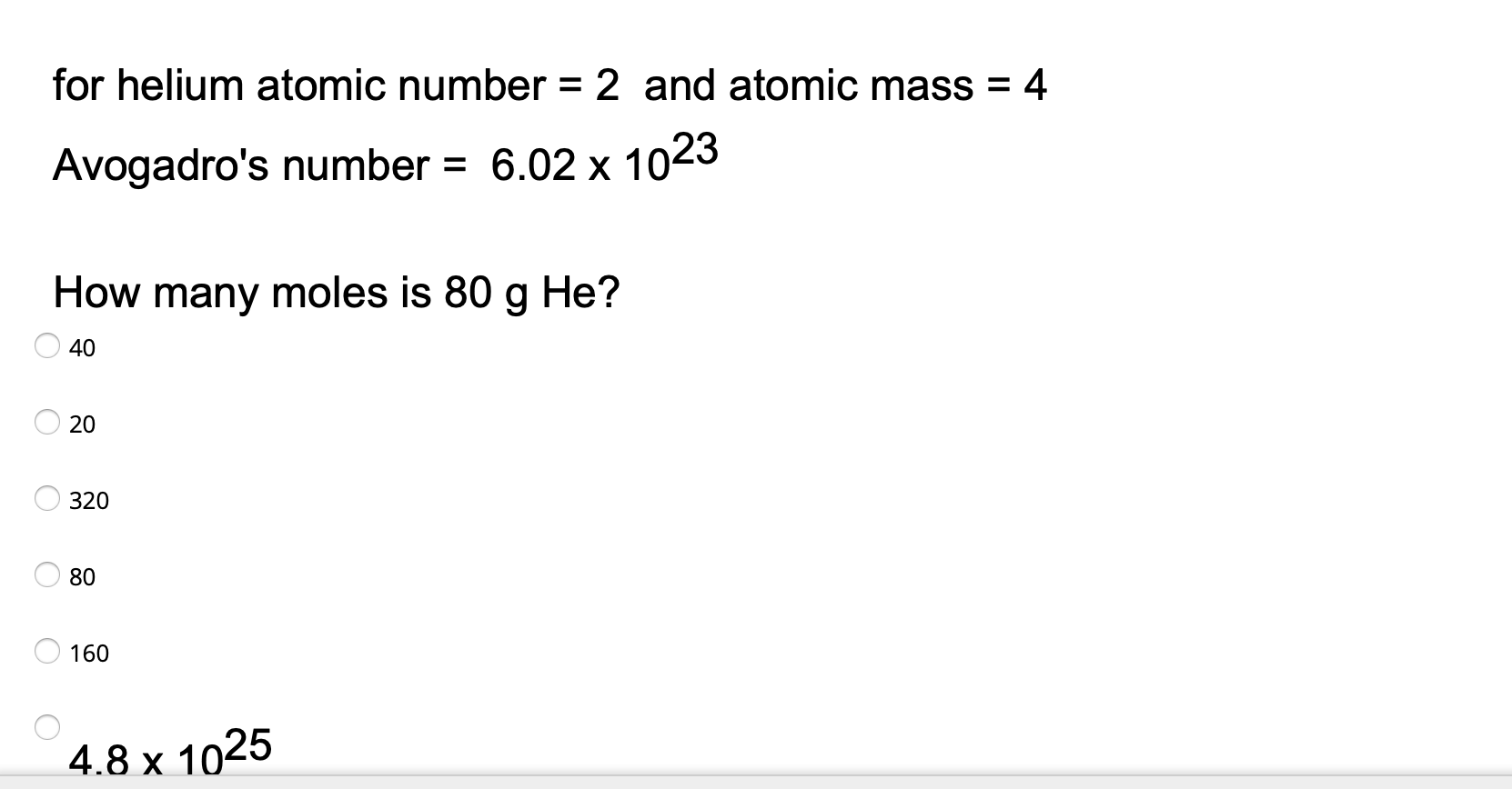 Solved for helium atomic number = 2 and atomic mass = 4 | Chegg.com