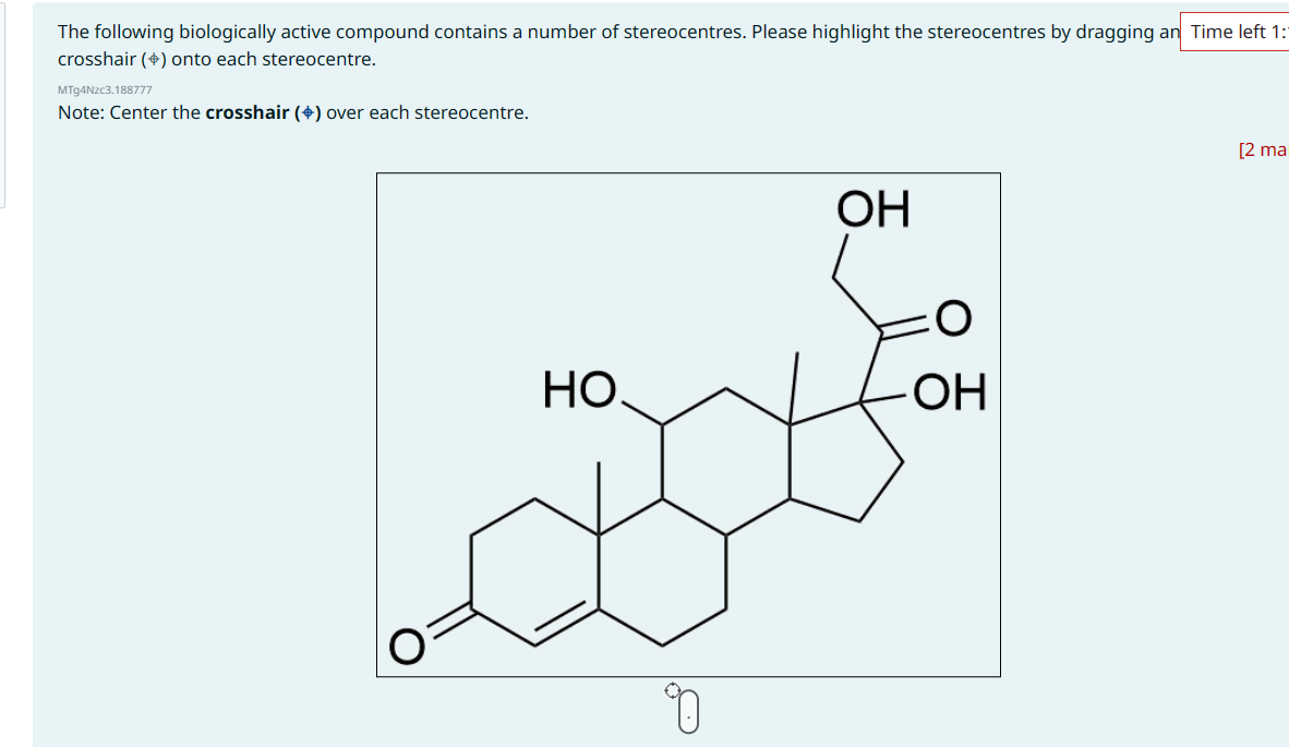 Solved The following biologically active compound contains a | Chegg.com