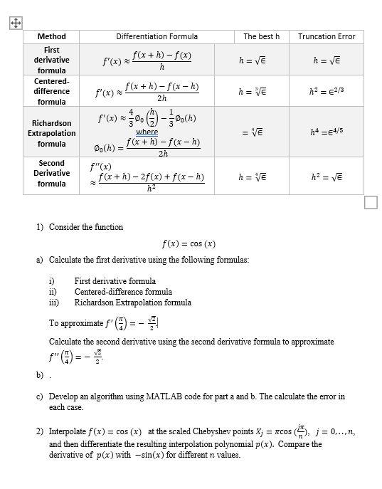 Solved Note: solve all problems with Math lab code or | Chegg.com