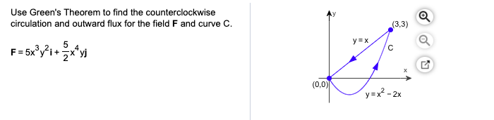 Solved Use Green's Theorem to find the counterclockwise | Chegg.com