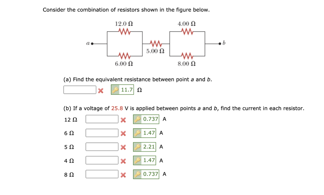 Solved Consider the combination of resistors shown in the | Chegg.com