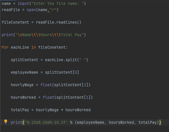 Solved Name Input Enter The File Name Readfile