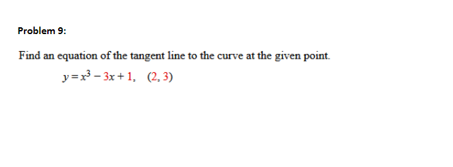 Solved Find an equation of the tangent line to the curve at | Chegg.com