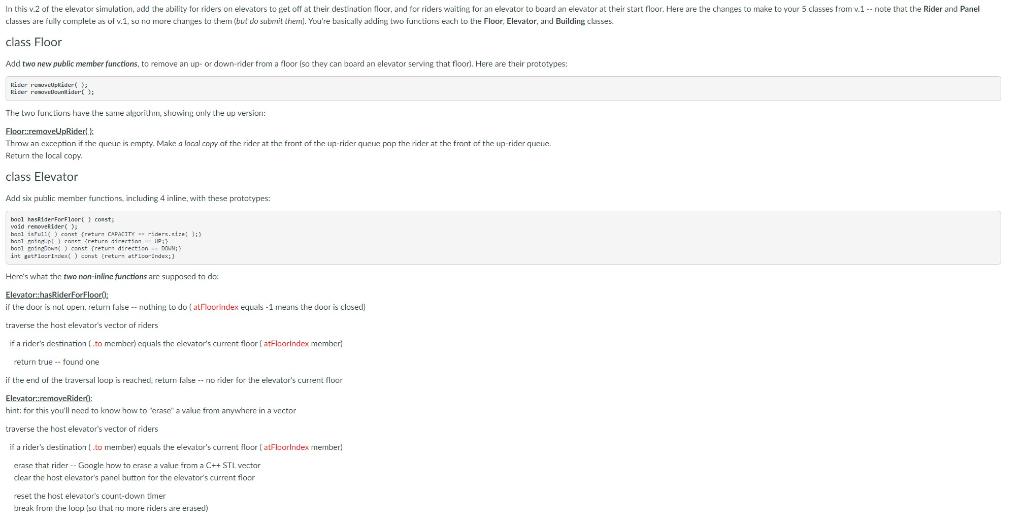 Solved classes are fully convlete as of v.1, so no iruce | Chegg.com
