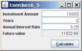 Solved Java Help- Write a program that calculates the | Chegg.com