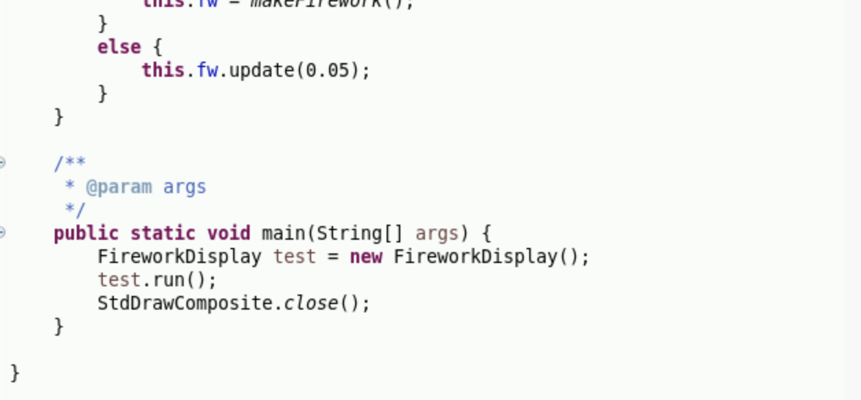 40); 3+ import java.awt.Color;) 11 12 public class | Chegg.com