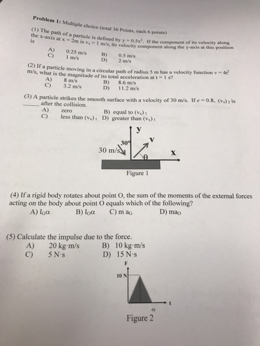 Solved The path of a particle is defined by y = 0.5x^2. If | Chegg.com