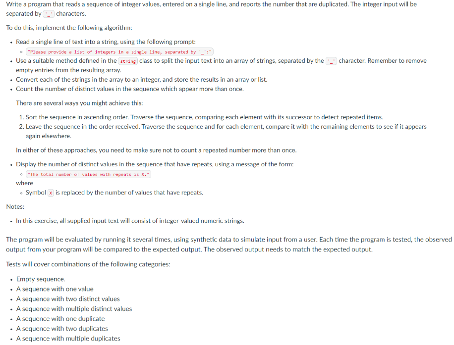 Solved Write a program that reads a sequence of integer | Chegg.com