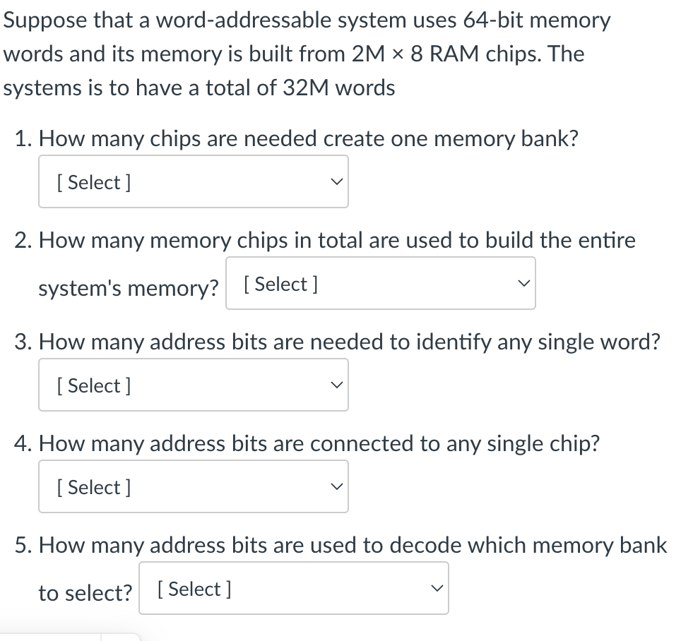 Solved Suppose that a word-addressable system uses 64-bit | Chegg.com