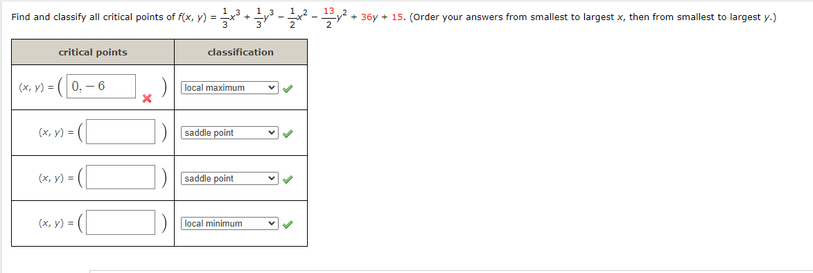 Solved Find and classify all critical points of | Chegg.com