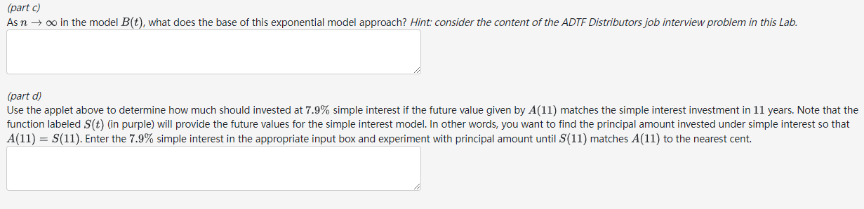 Solved The applet above shows the graph of the continuous | Chegg.com
