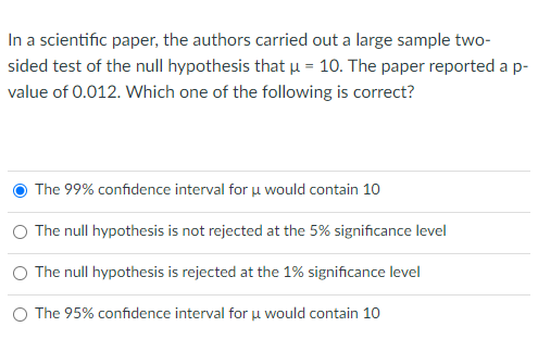 Solved In a scientific paper, the authors carried out a | Chegg.com