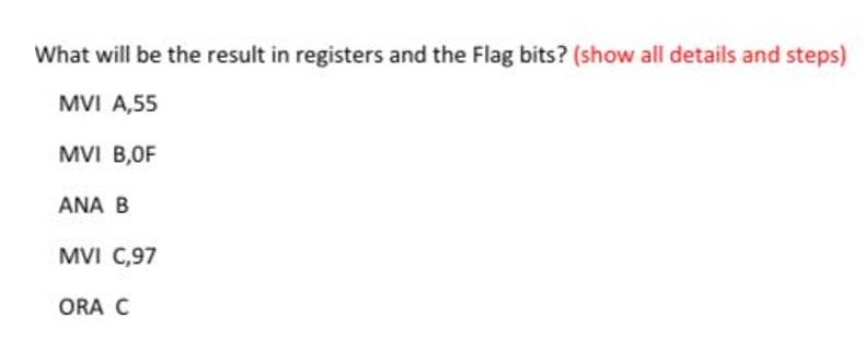 Solved Use two's complement signed binary representation for | Chegg.com
