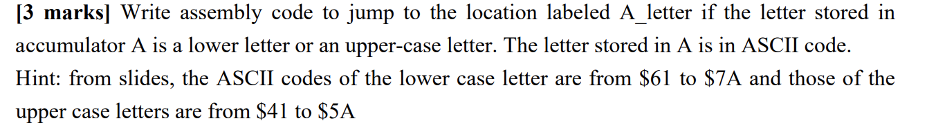 Solved IN HCS12 ASSEMBLY LANGUAGE. NOTHING ELSE STOP COPYING | Chegg.com